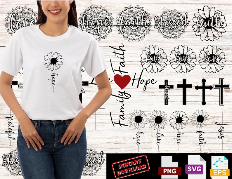 Christian Faith SVG Bundle - Etsy