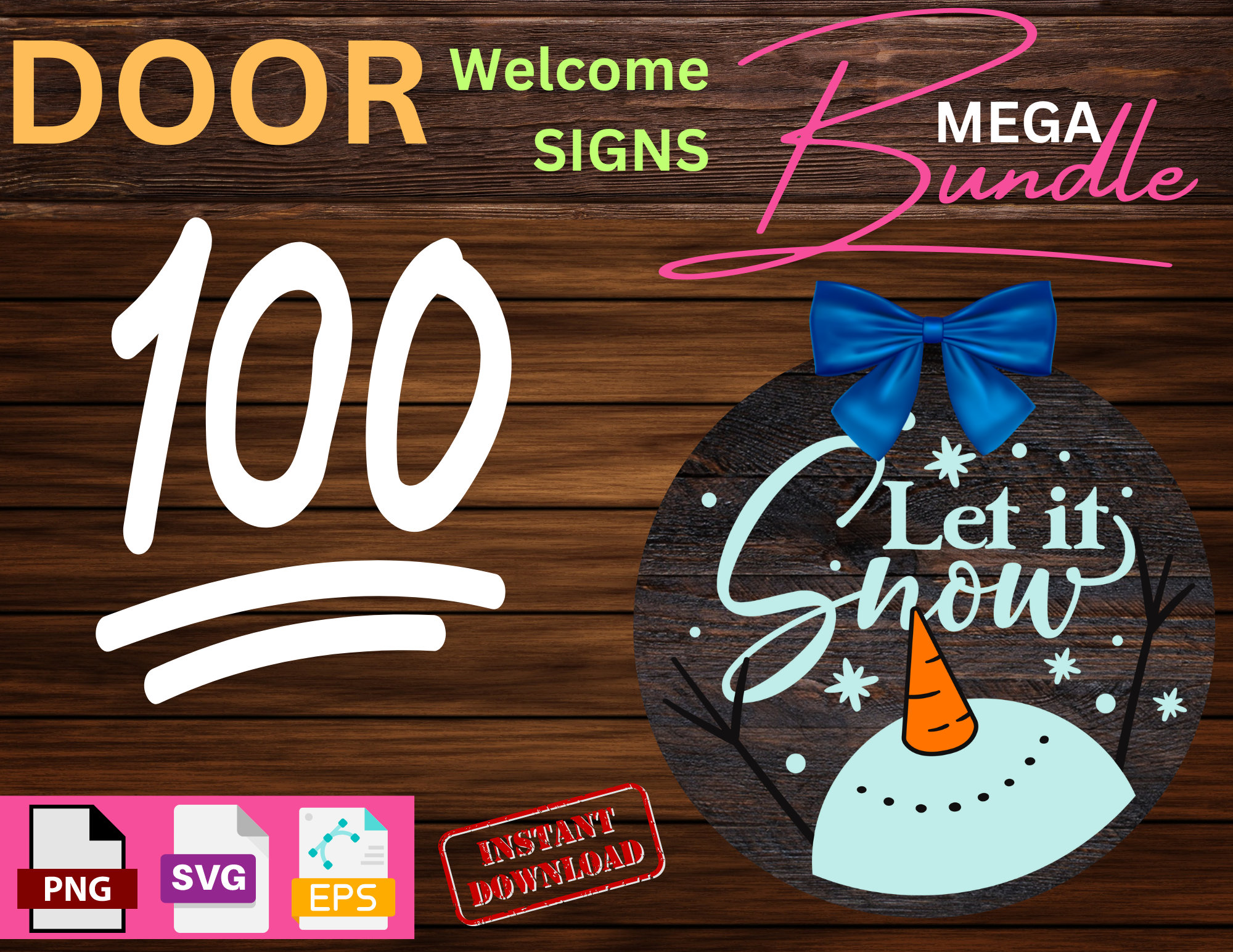 Door Sign for Cricut Bundle - Etsy