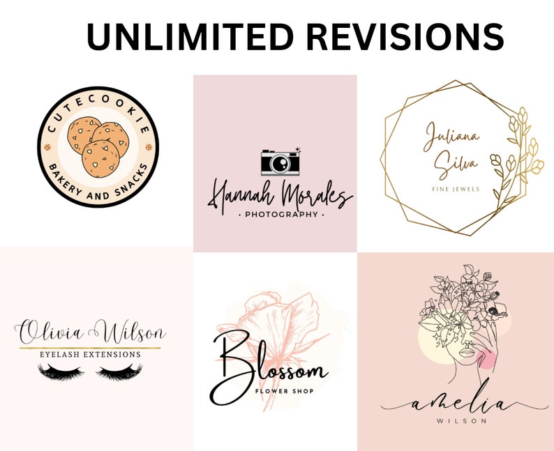 Custom Business Logo Design, Digital Logo Design, Beauty Branding, Logo ...