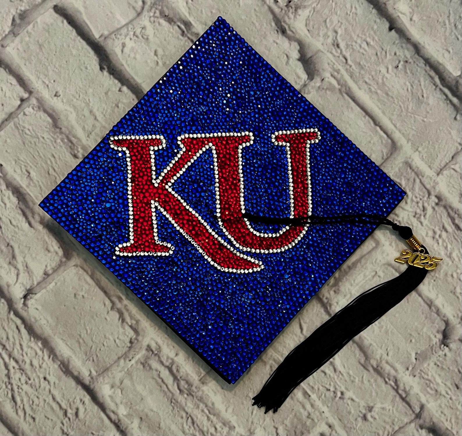 Grad Cap Custom Rhinestones - Etsy