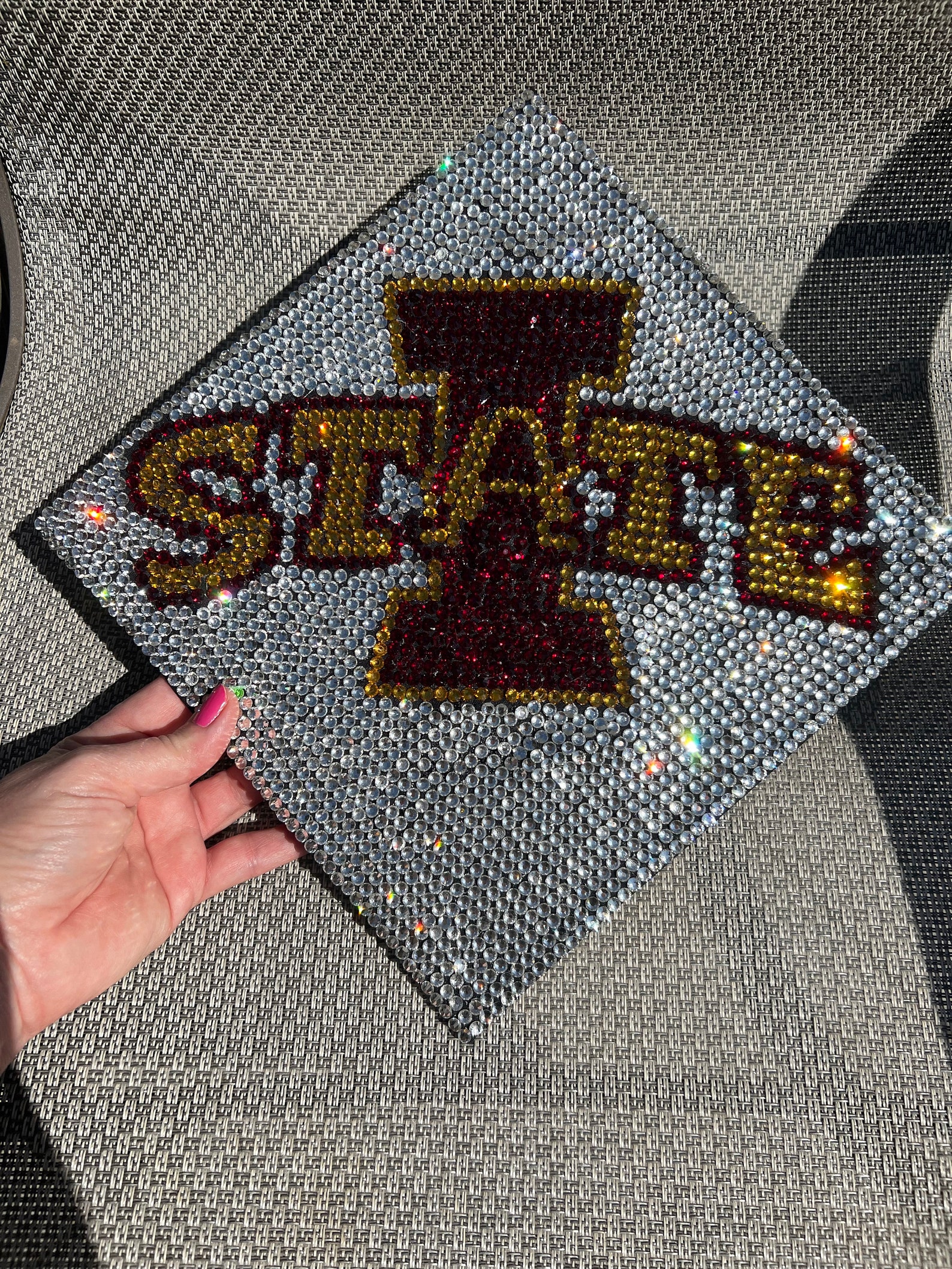 Graduation Cap Rhinestoned - Etsy