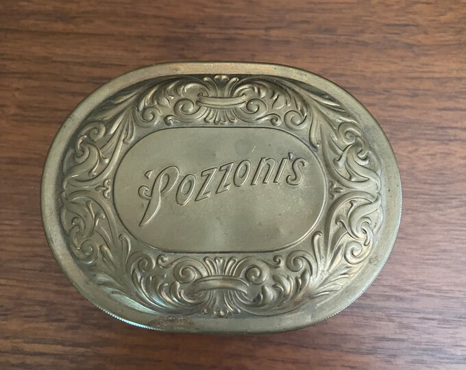 Pozzoni's Powder Tin - Vintage Early 1900s - Etsy