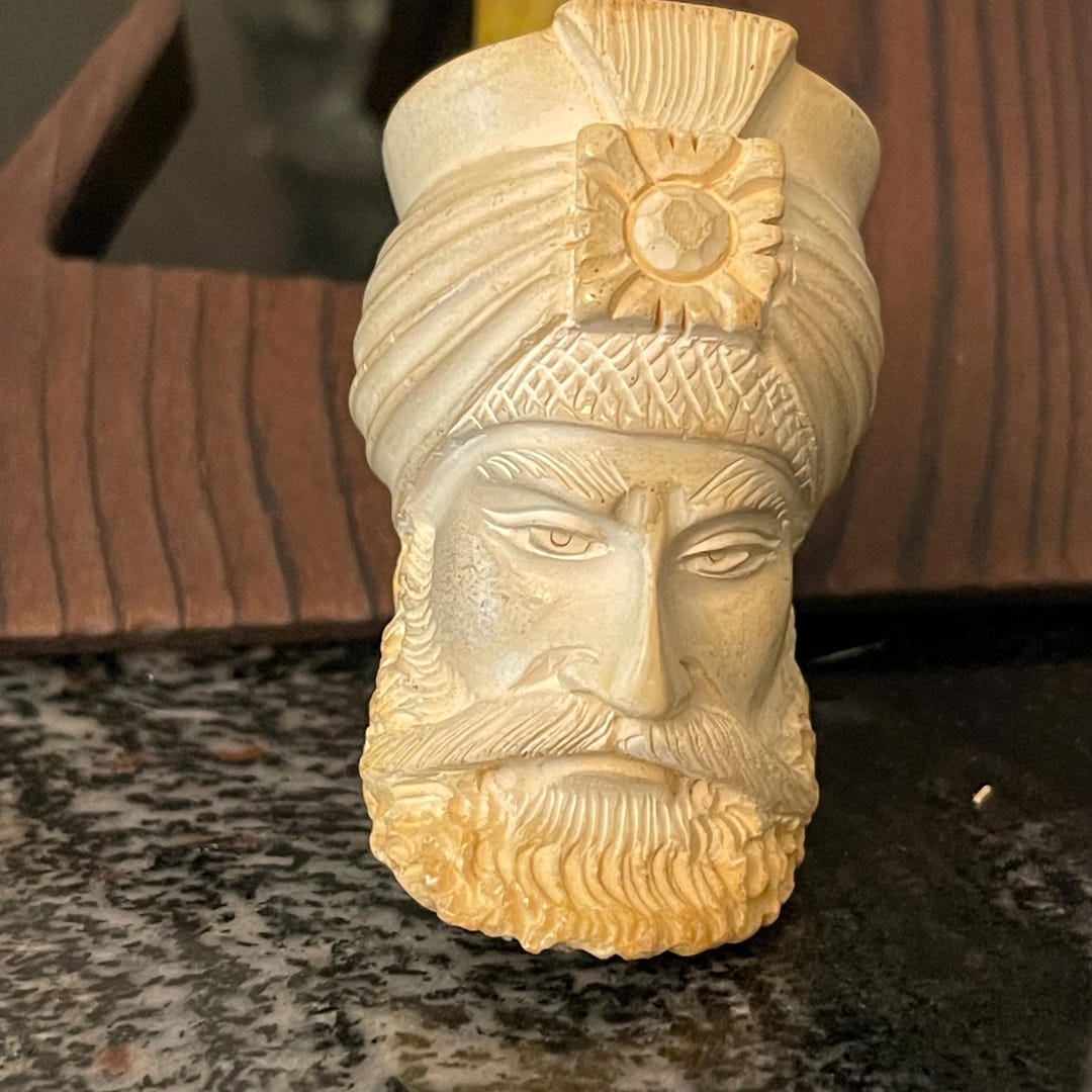 Vintage Meerschaum Sultan Head Pipe - Etsy