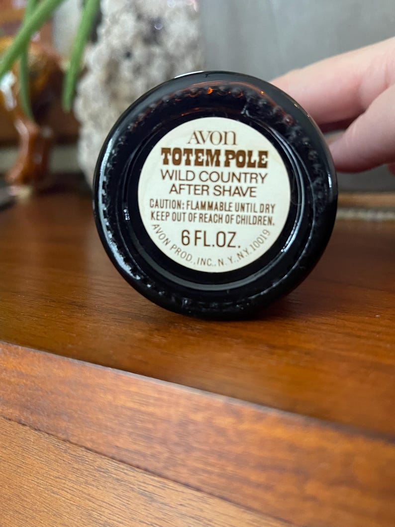 Vintage AVON - Wild Country - Totem Pole - After Shave - 6 Oz - Etsy