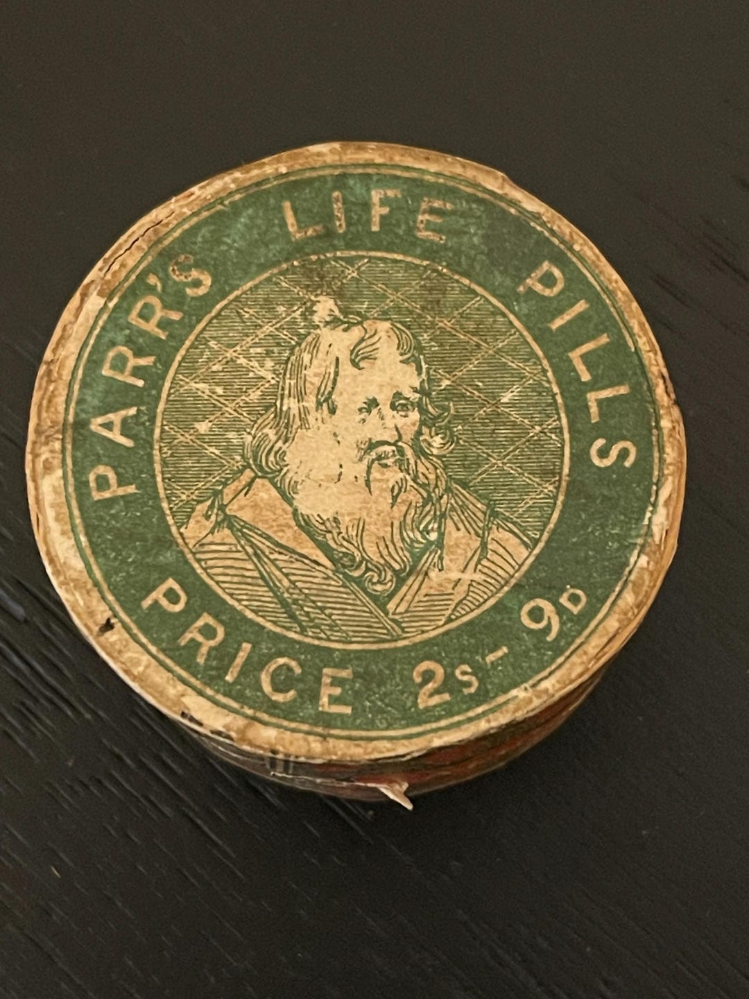 Antique Pharmaceutical Pill Box Wooden Box Parr's Life Pills - Etsy