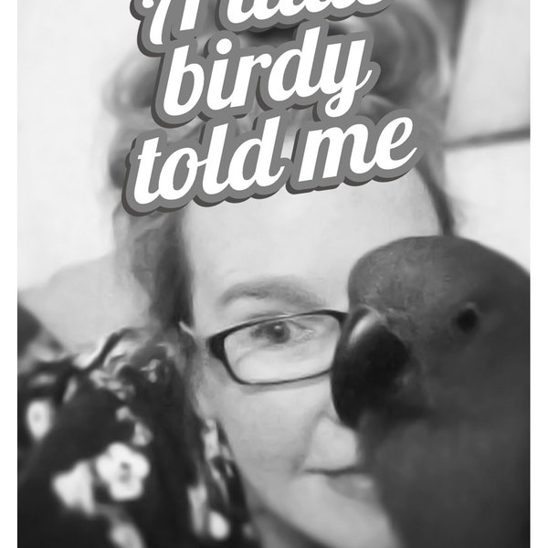A Little Birdie Told Me - Etsy
