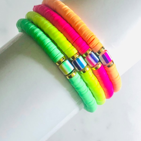 Neon Bracelet - Etsy