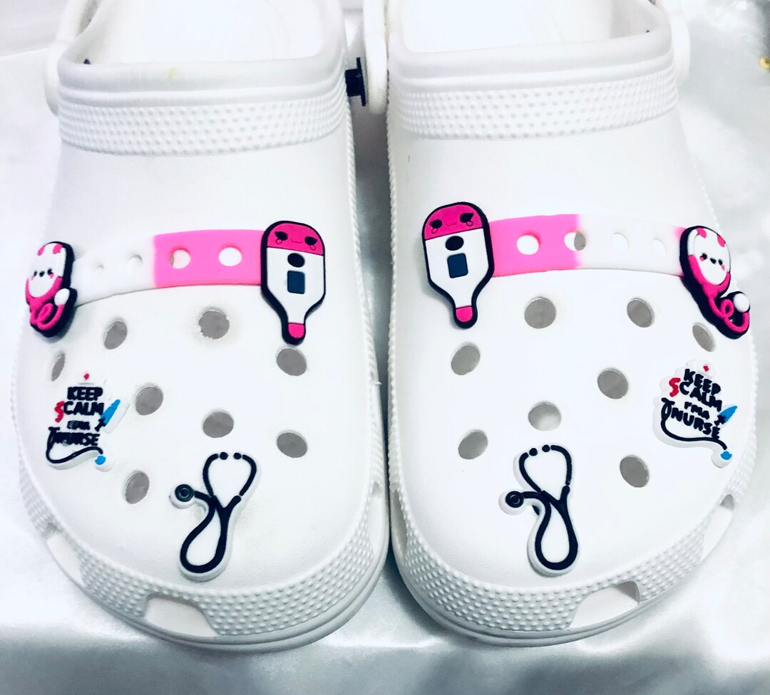 10PC Shoe Charms Set| Nurse Shoe Charms| Charms Set for Medical Staff ...