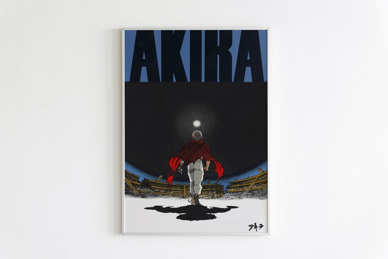 AKIRA Tetsuo Minimal Anime Poster - Etsy
