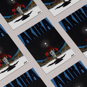 AKIRA Tetsuo Minimal Anime Poster - Aesthetic/wallart/picture/homedecor ...