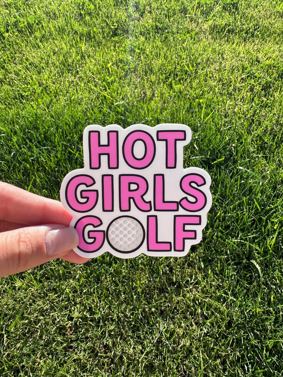 Hot Girls Golf Sticker | Golf Girl | Fitness | Exercise - Etsy