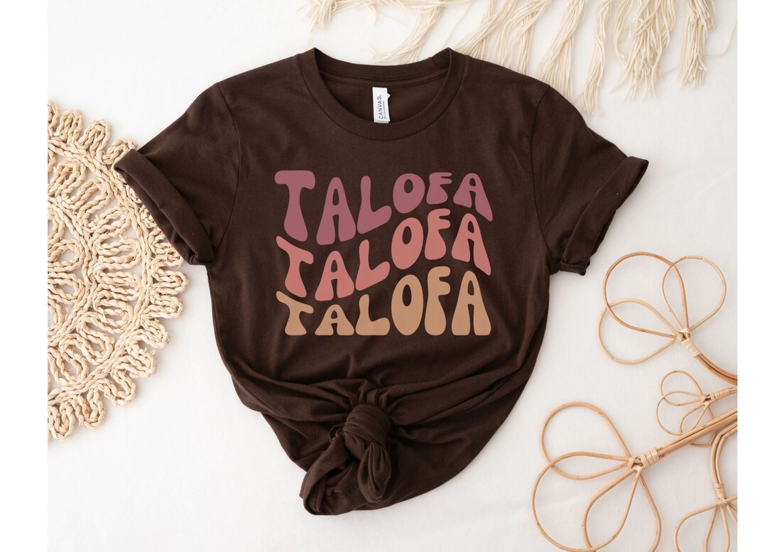 Talofa Samoa Tshirt, Teine Samoa, Polynesian Women Clothing, South ...