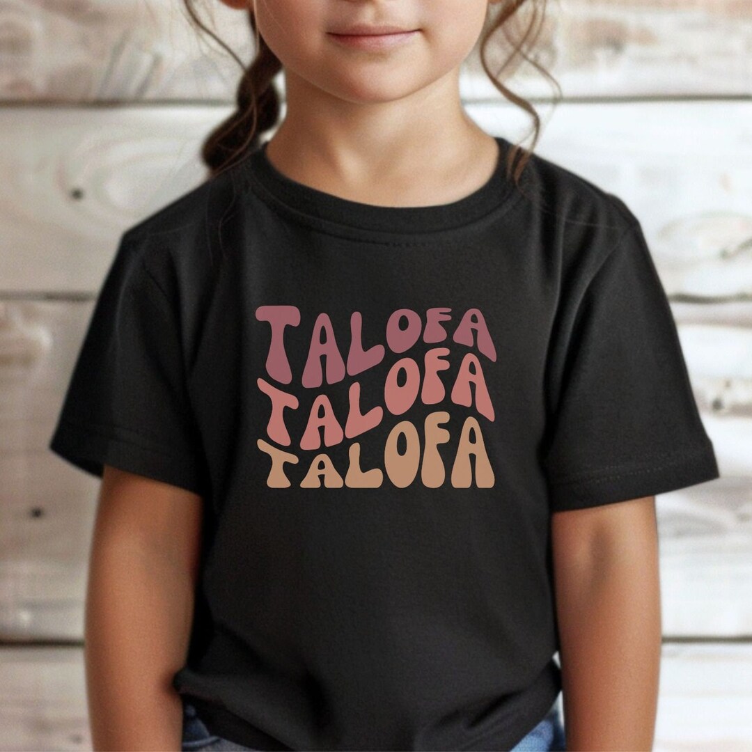 Talofa Samoa Toddler Tshirt, Polynesian Kids Clothing, Pasefika ...