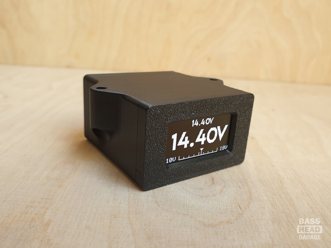 BHG-VM Voltmeter Adjustable Refresh Rate Manual Calibration - Etsy