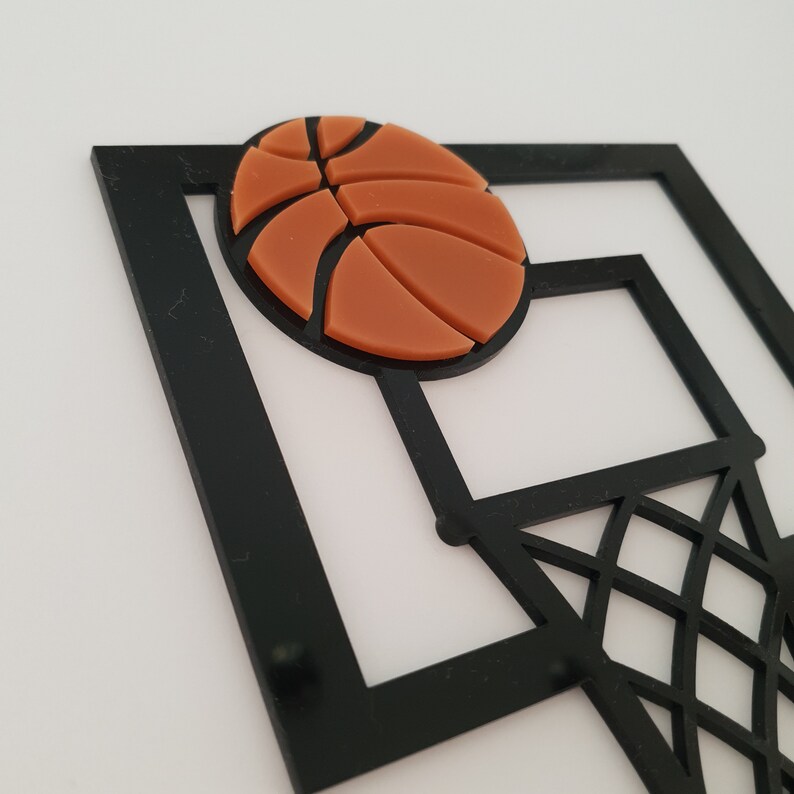 Basketball Hoop Cake Topper With or Without Ball - Etsy Australia