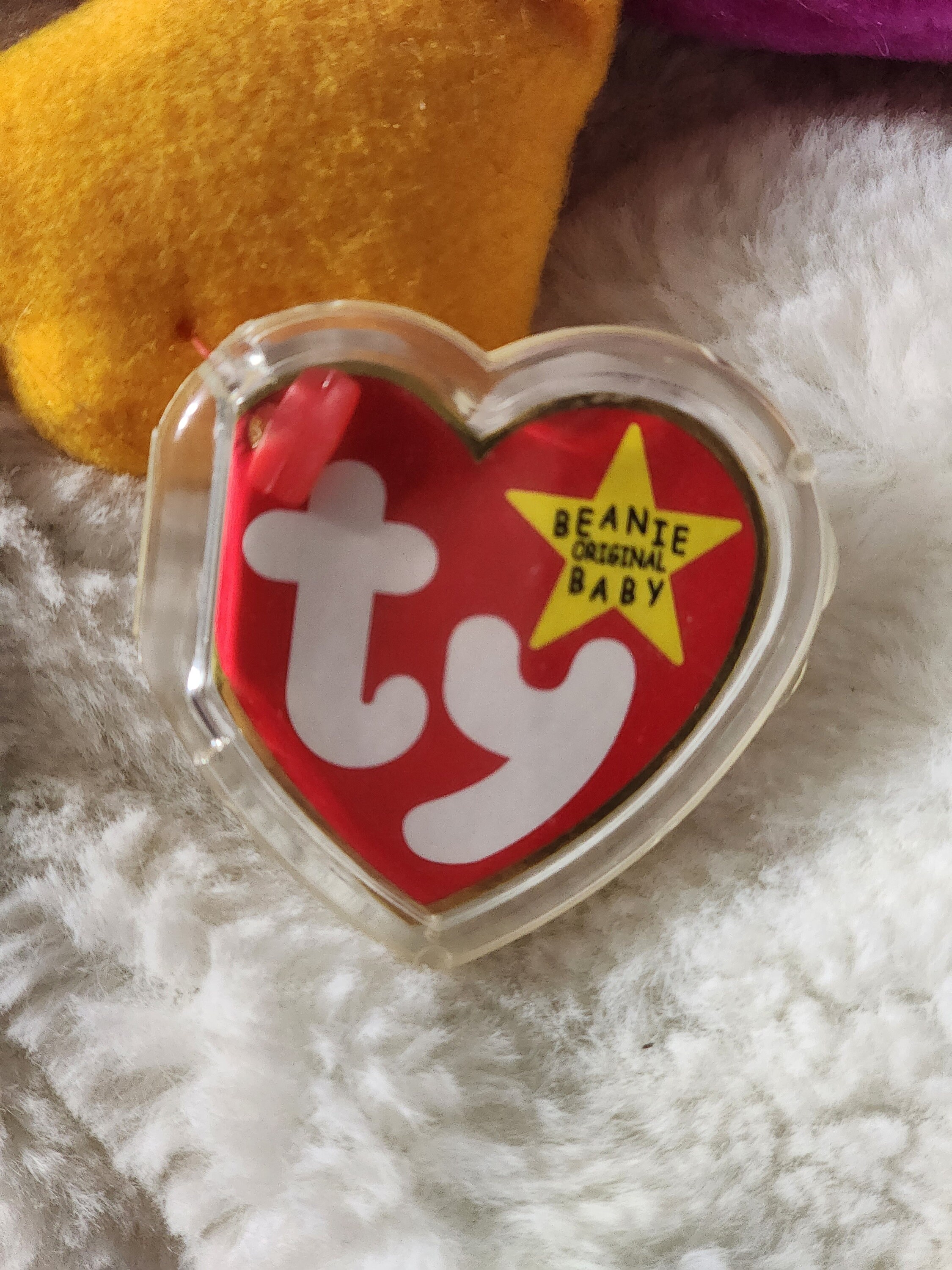 Very Rare "patti the Platypus" TY Beanie Baby 90's Collectors Item 1993 ...