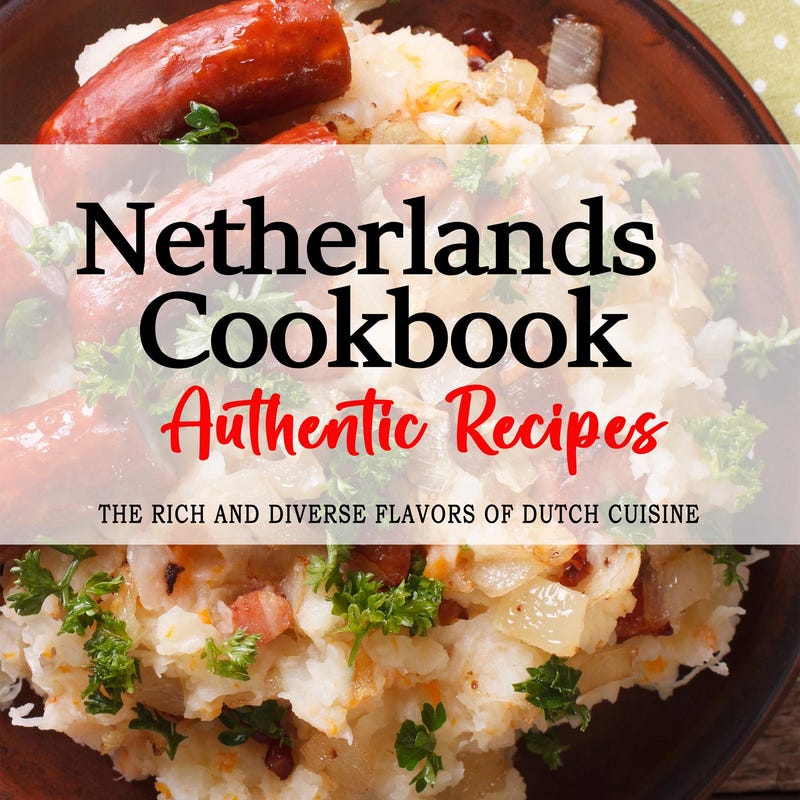 Dutch Cookbook - Etsy