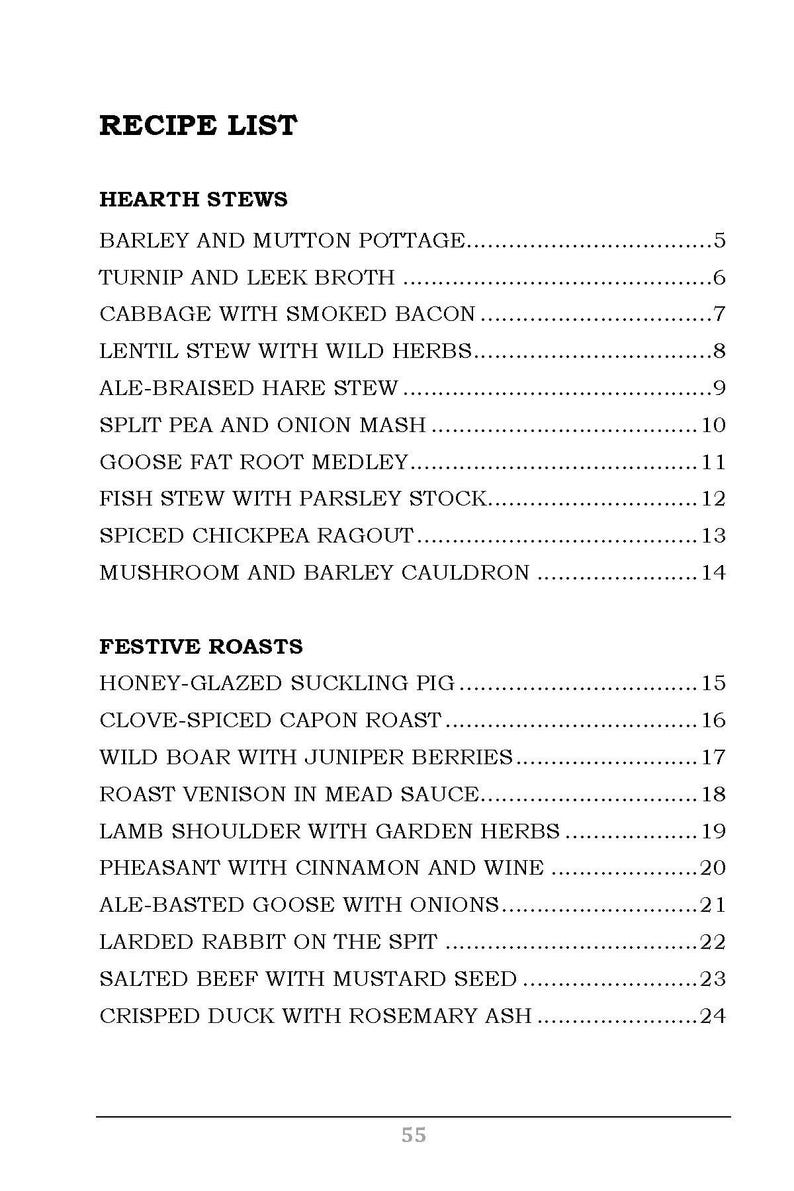 Medieval Cookbook . Timeless Recipes From the Heart of the Middle Ages ...