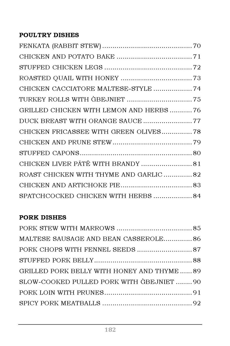 Malta Cookbook - the Rich and Diverse Flavors of Maltese Cuisine ...