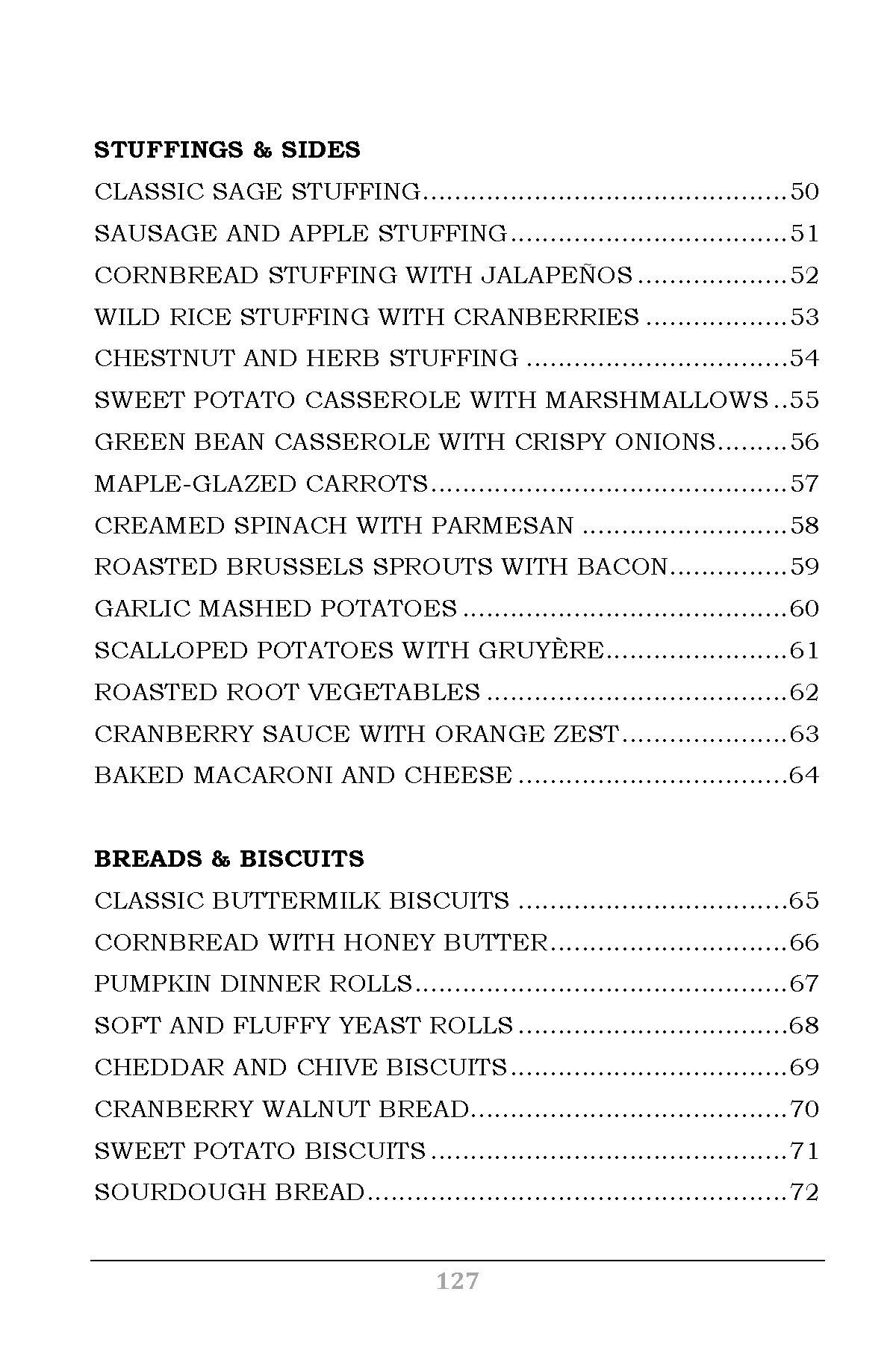 Thanksgiving Recipes Cookbook - Traditional Dishes for an Unforgettable ...
