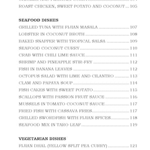 Fiji Cookbook - the Rich and Diverse Flavors of Fijian Cuisine - Fiji ...