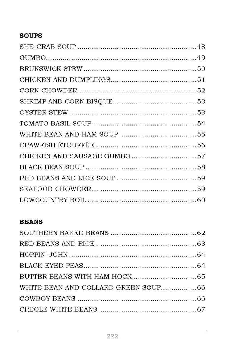 Southern American Cookbook - A Collection of Traditional Southern ...