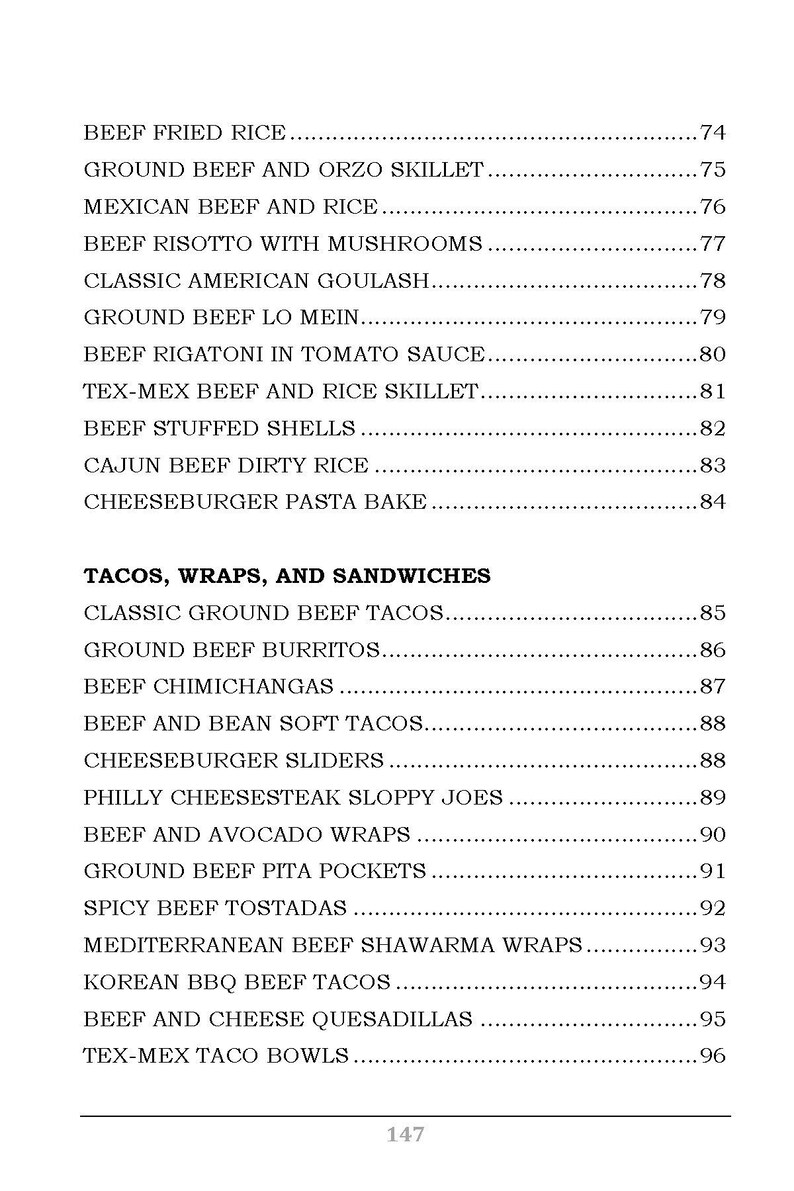 Ground Beef Recipes - A Flavorful Journey Through Creative Beef ...