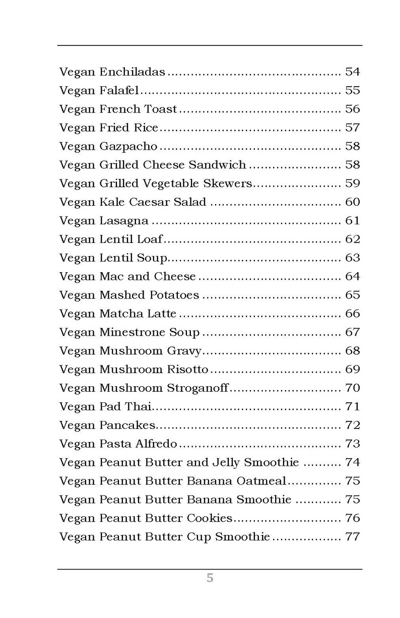Vegan Recipes 100+ Vegan Cookbook E-book - Easy Vegan Recipes Book ...