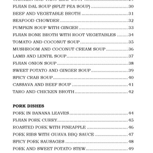 Fiji Cookbook - the Rich and Diverse Flavors of Fijian Cuisine - Fiji ...