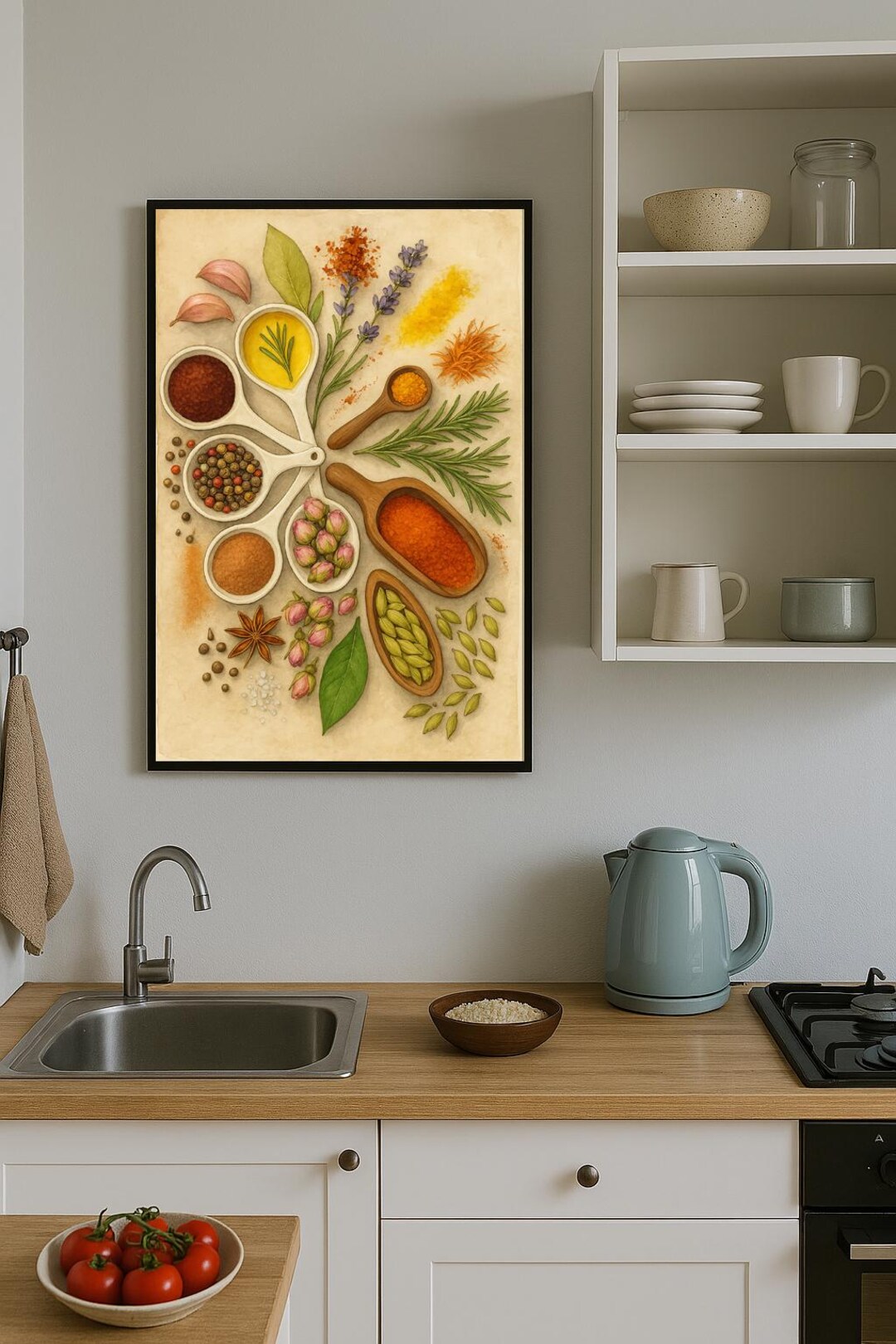 Posters for a Kitchen . Printable Kitchen Wall Art . Posters for a ...