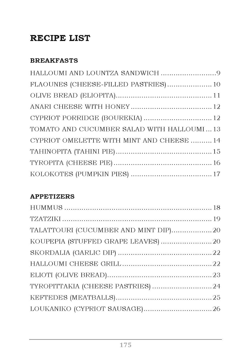 Cyprus Cookbook - the Rich and Diverse Flavors of Cypriot, Cyprus ...