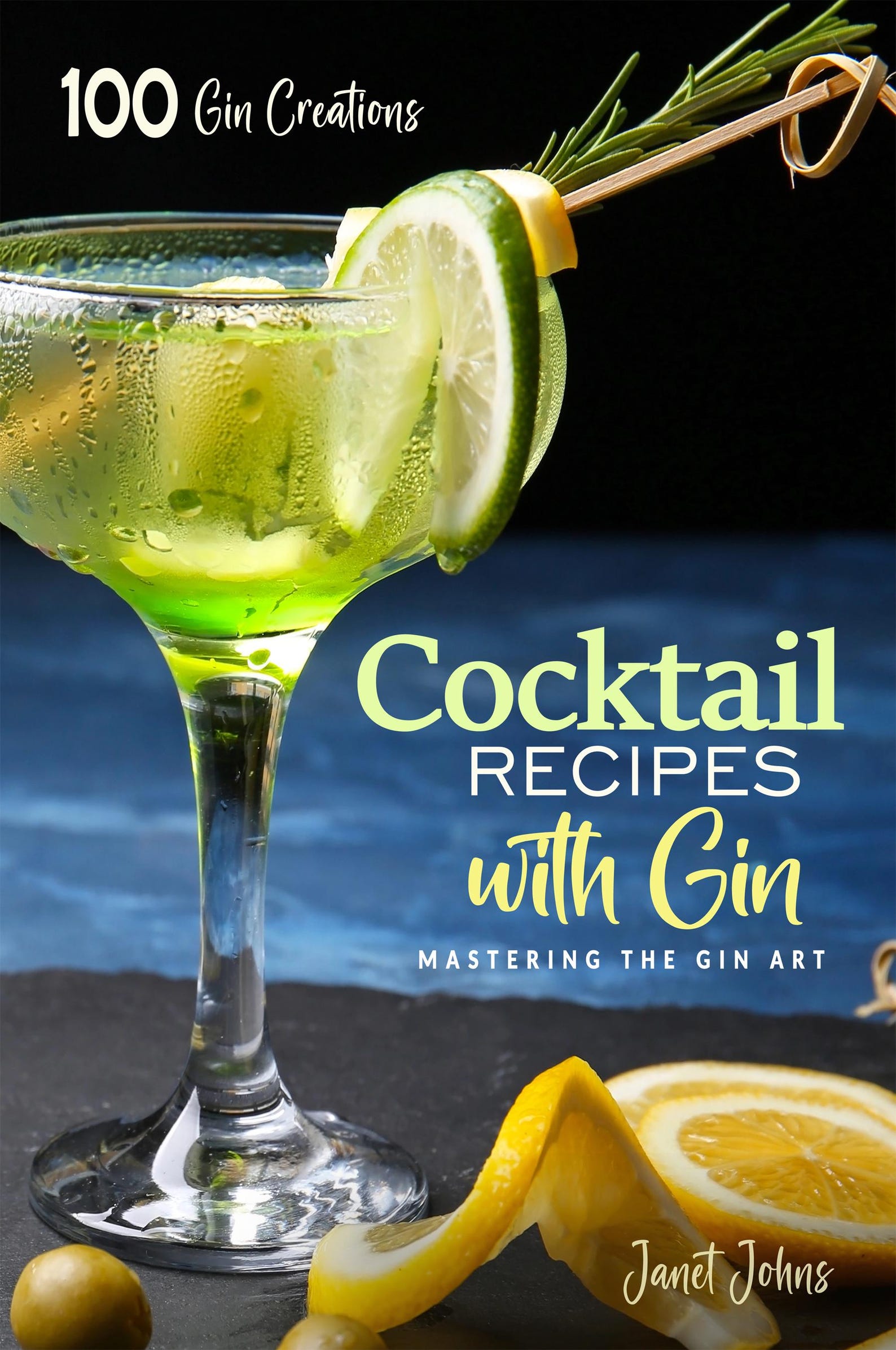Cocktail Recipes With Gin . 100 Gin Creations Book . Mastering the Gin ...