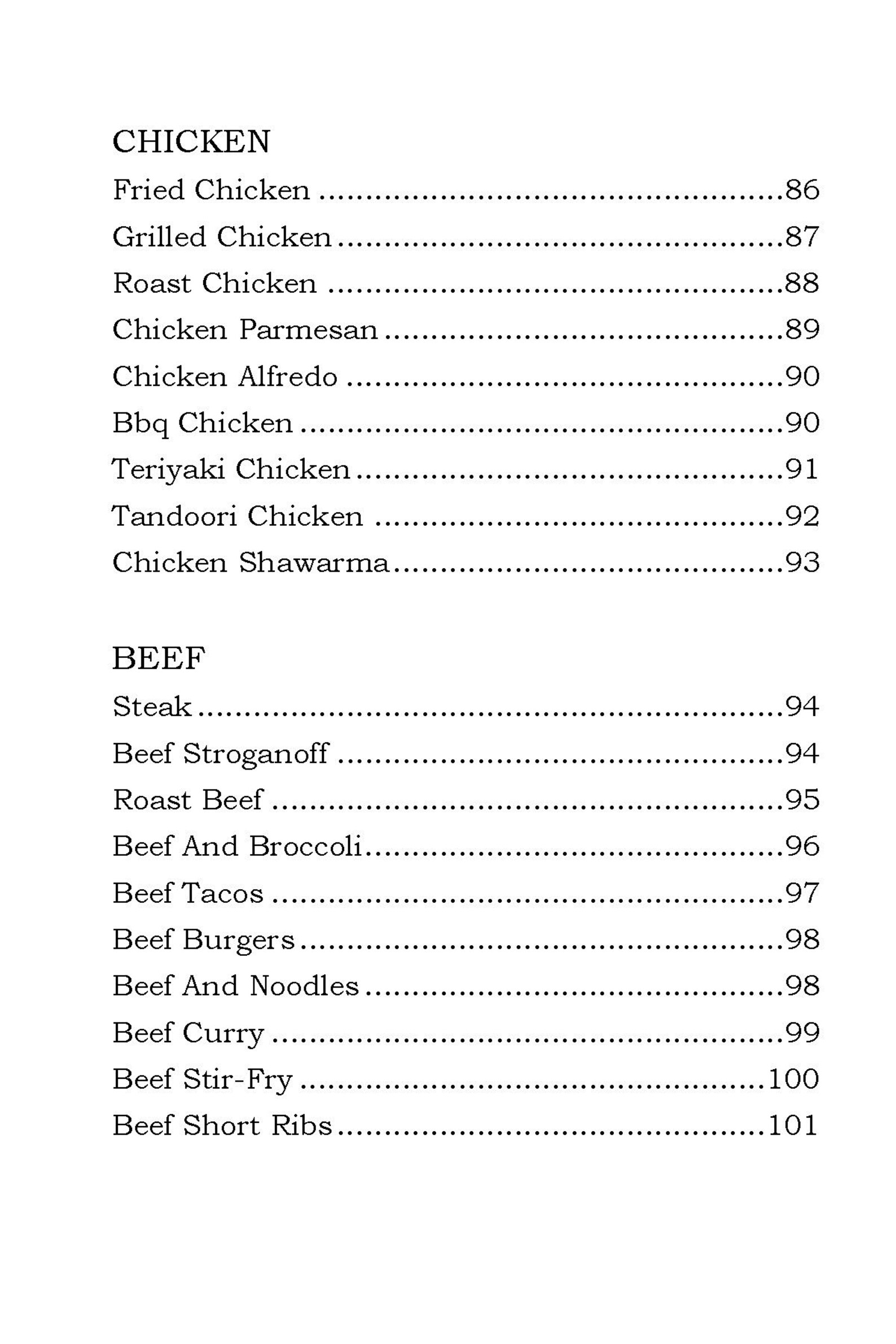 Cookbook for One Person - 290 International Recipes From Around the ...