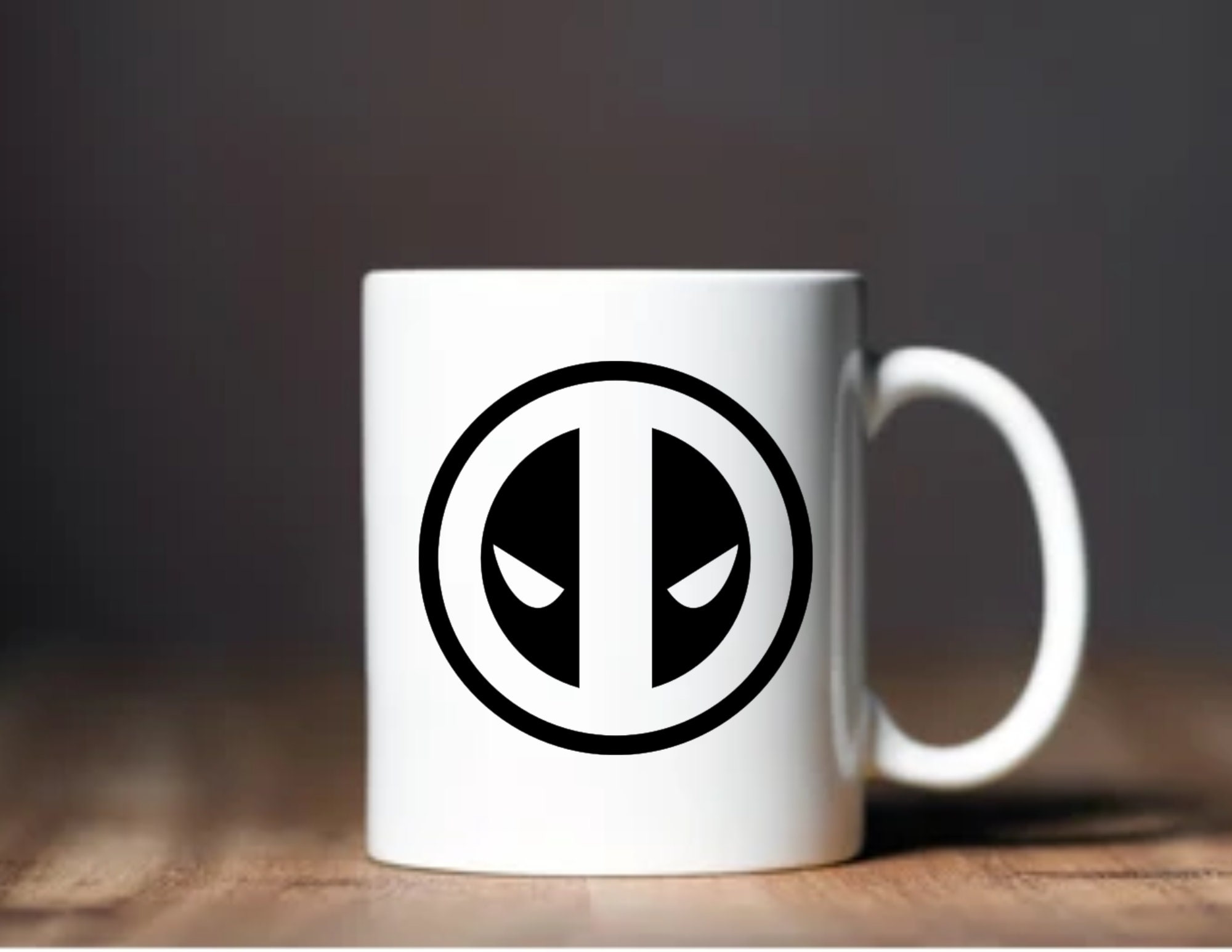 Deadpool Symbol SVG File Deadpool Emblem Digital File Dxf - Etsy