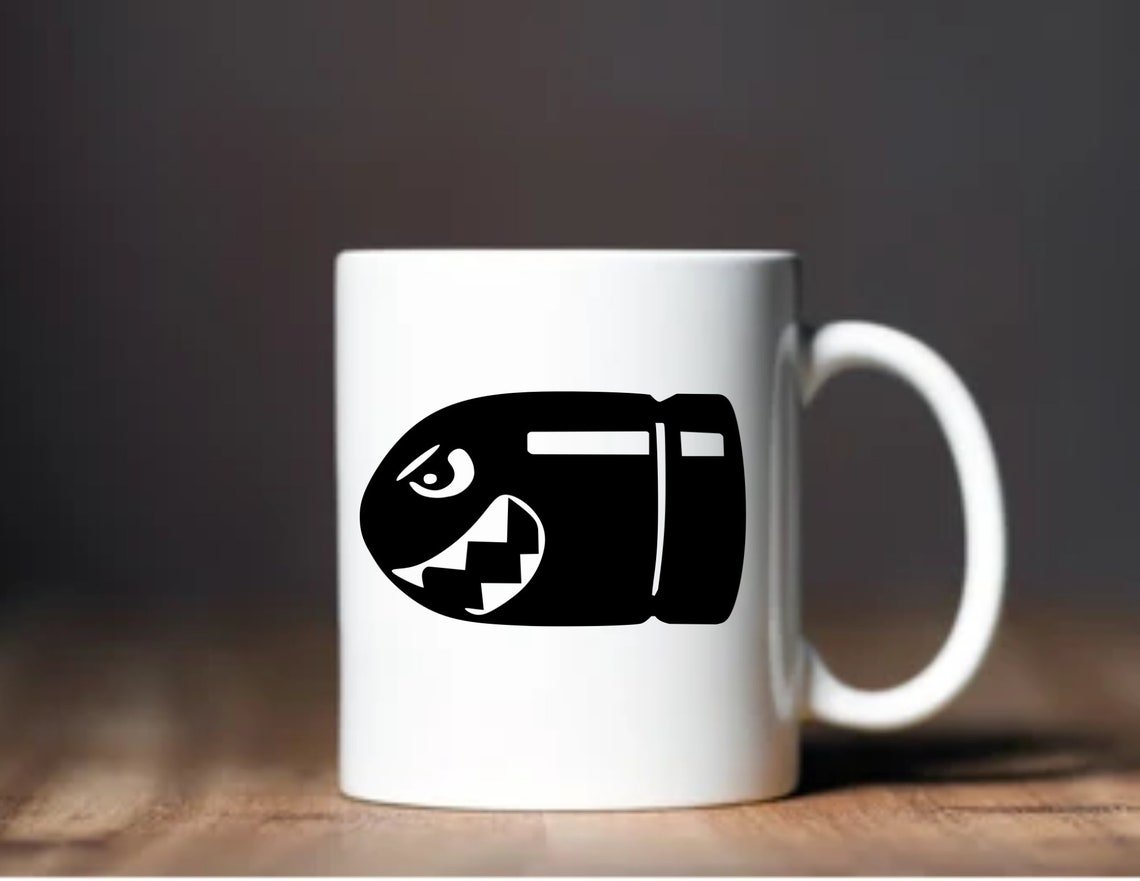 Bullet Bill and Banzai Bill SVG File Bullet Bill From Super - Etsy