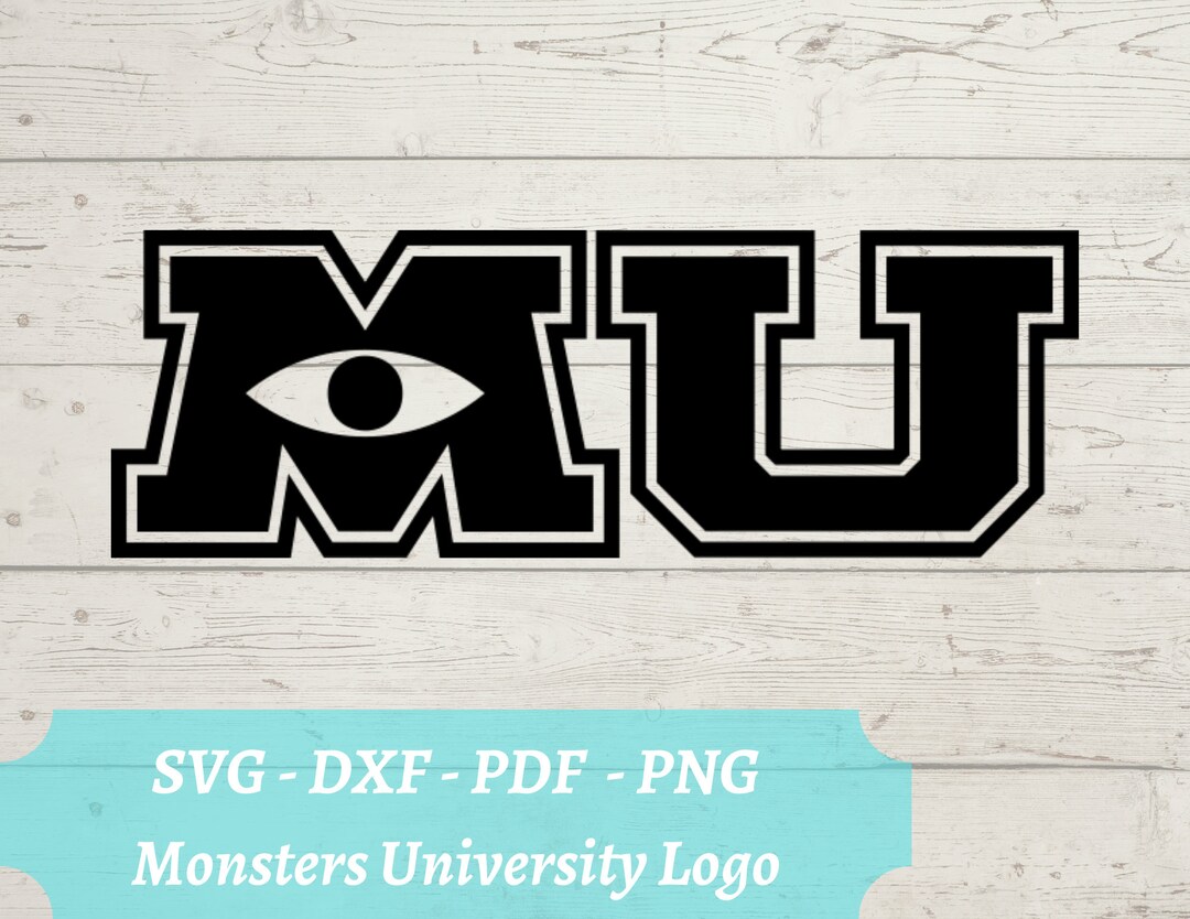 Monsters U SVG Laser Cut File, Monsters University Download Digital ...