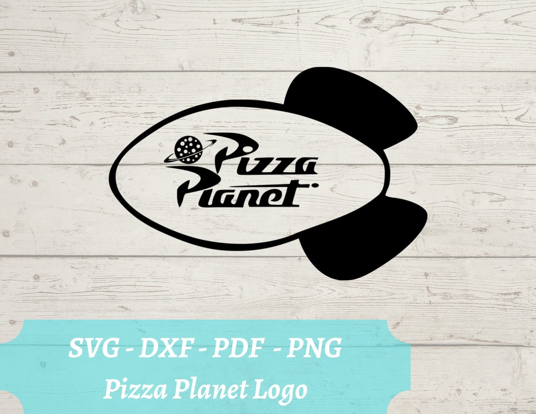 Pizza Planet SVG Laser Cut File, Toy Story Pizza Planet Spaceship ...