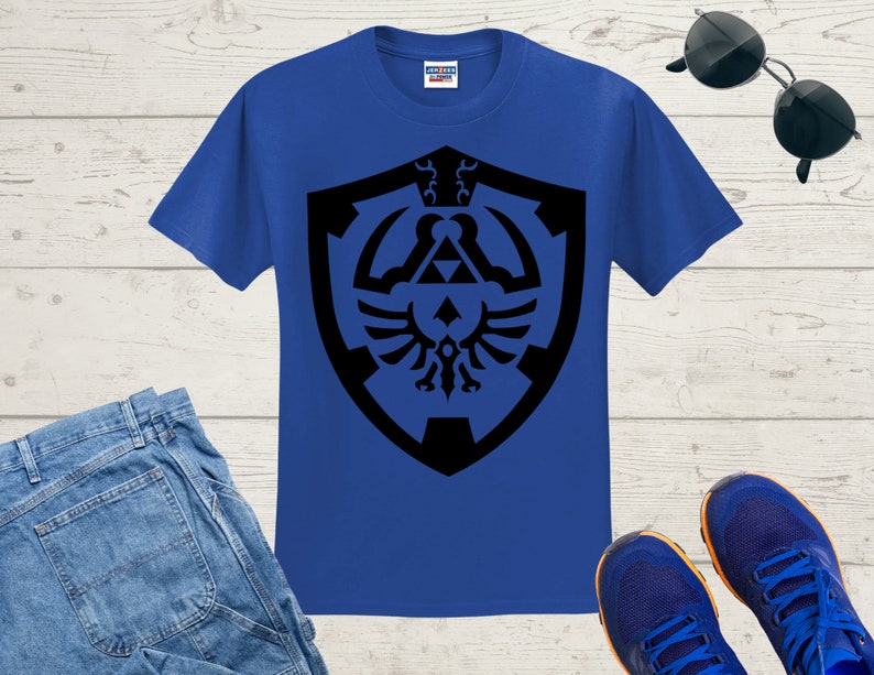 Link Shield Legend of Zelda SVG File, Video Game Download Digital File ...