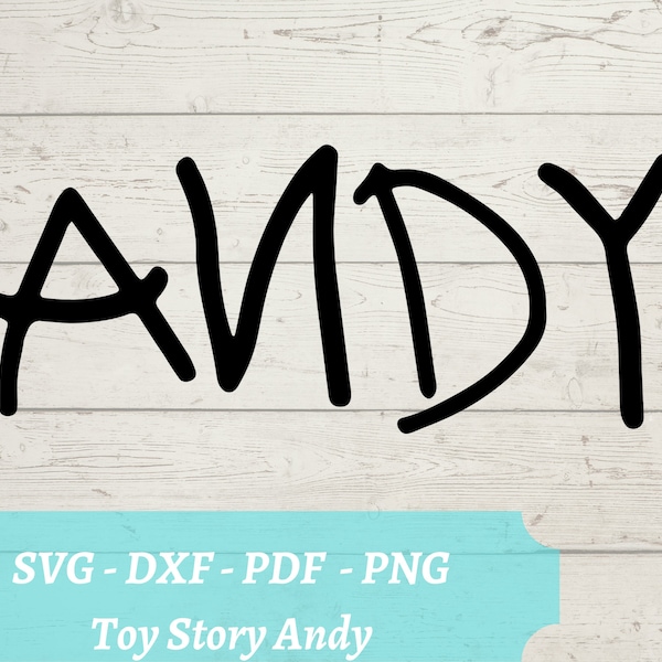 Andy Toy Story Font - Etsy