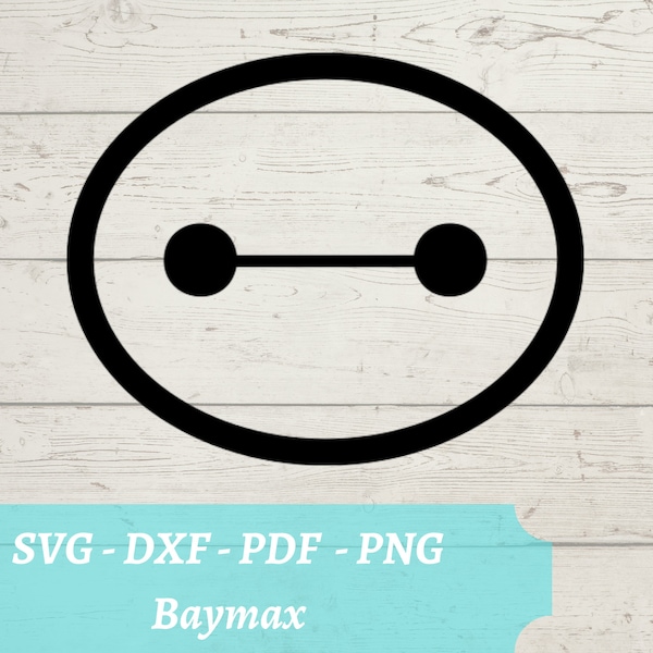 Baymax Svg - Etsy