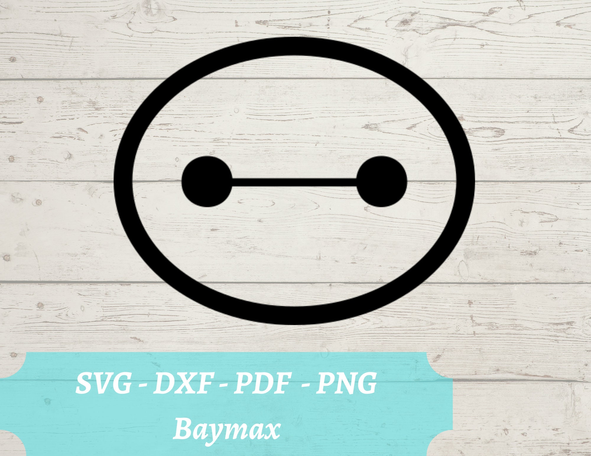 Baymax SVG Laser Cut File Big Hero 6 Download Digital File - Etsy Australia