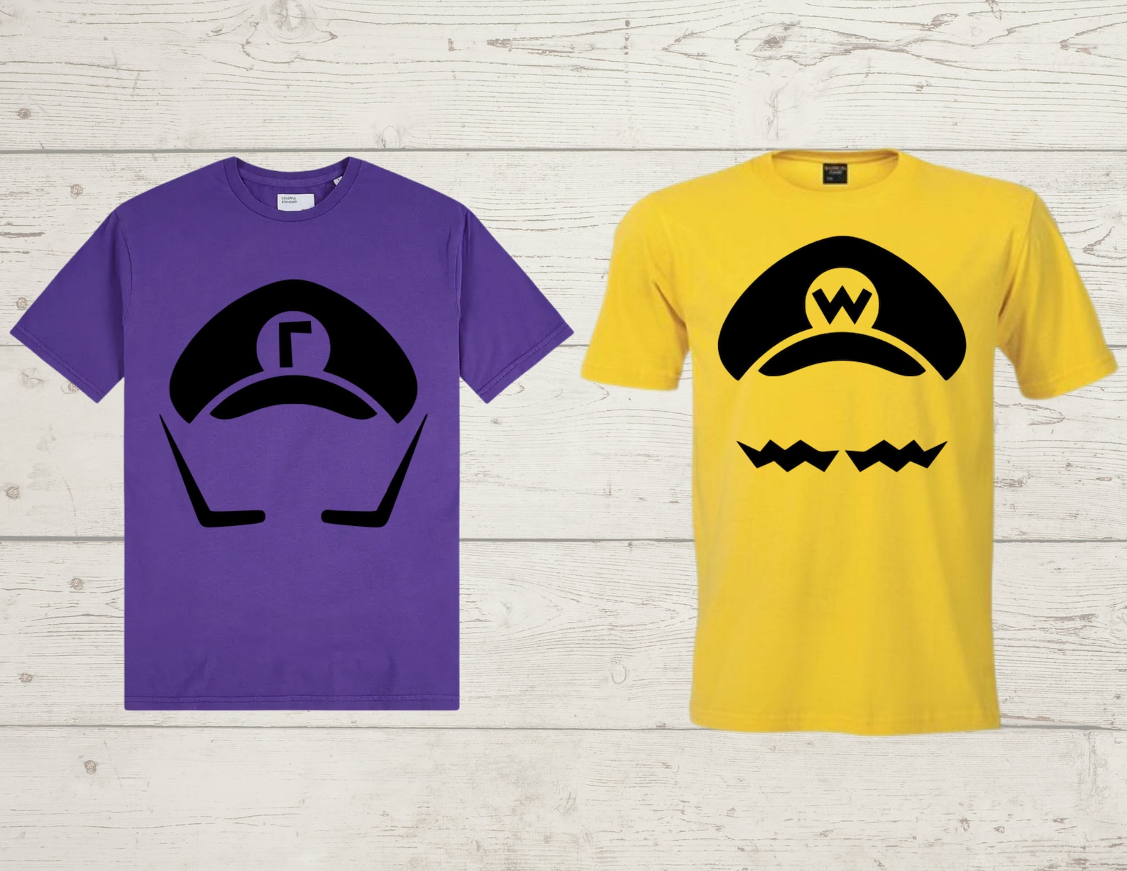 Mario Luigi Waluigi Wario SVG File Video Game Super - Etsy Australia