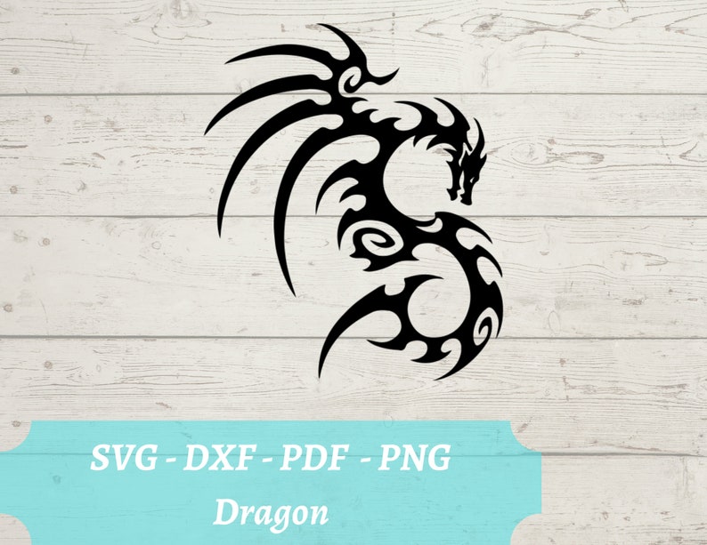 Dragon SVG File Dragon Art Instant Download Digital File - Etsy