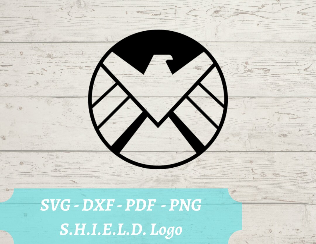 S.H.I.E.L.D. SVG File, Agents of SHIELD Download Digital File Dxf, Pdf ...