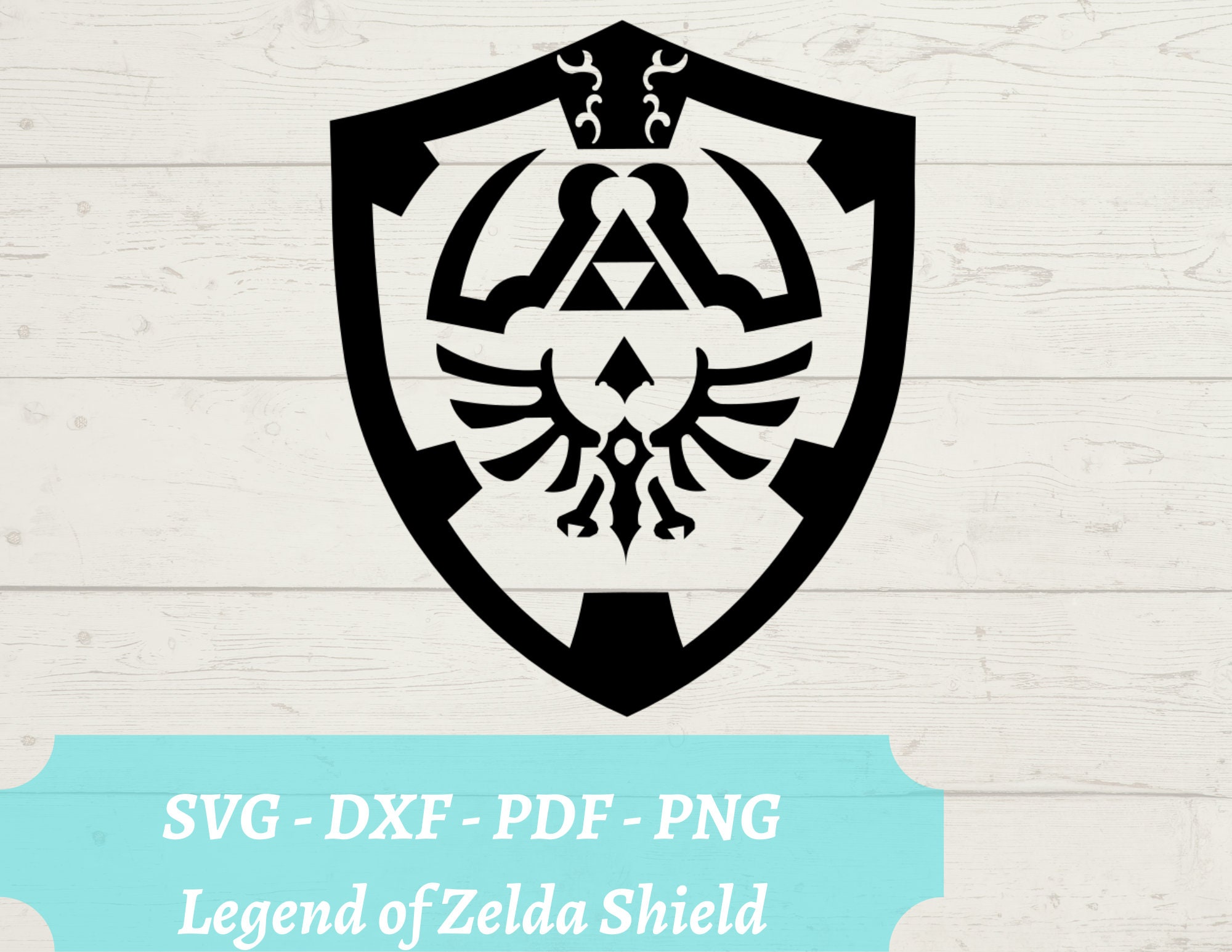 Link Shield Legend of Zelda SVG File Video Game Download - Etsy Canada