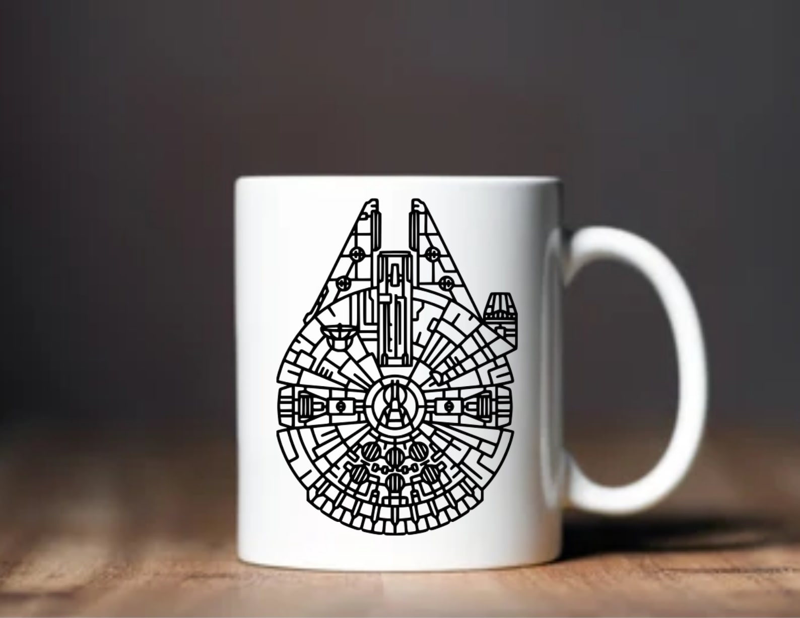 Millennium Falcon Bundle SVG File, Star Wars Rebel Ship Download ...