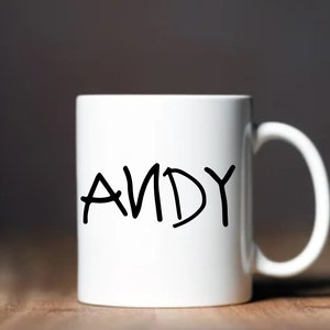 Andy SVG Laser Cut File, Toy Story Property of Andy Signature Download ...