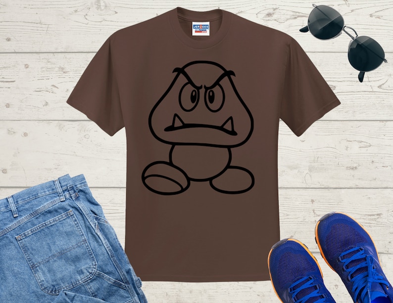 Goomba SVG File Goomba From Super Mario Bros Download - Etsy
