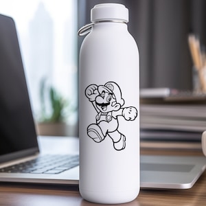 Mario SVG File, Video Game Super Mario Bros, Download Digital File ...