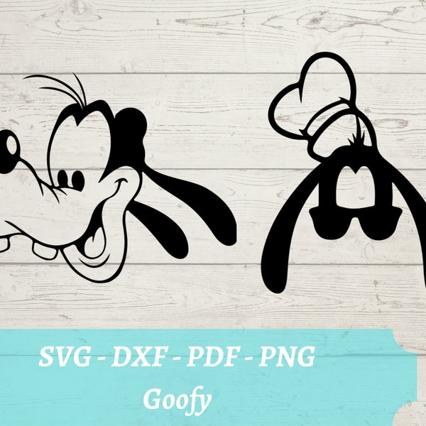 Goofy Svg - Etsy